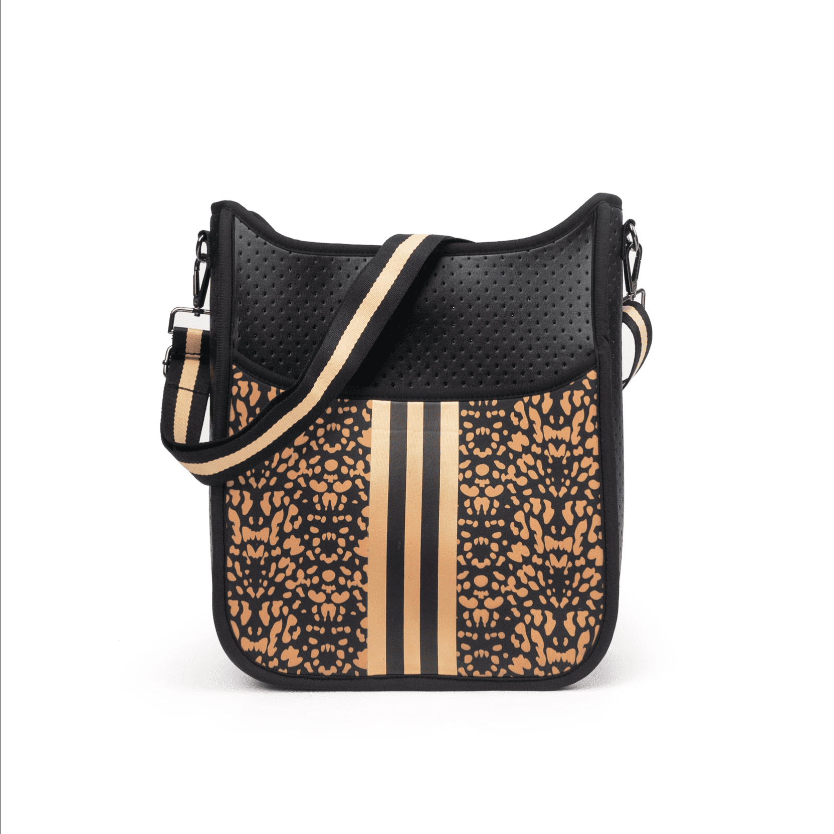 Brown Leo Neoprene Crossbody – Oceans Allure