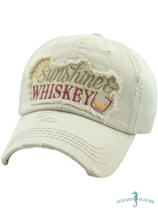 Stone Sunshine Whiskey Cap – Oceans Allure