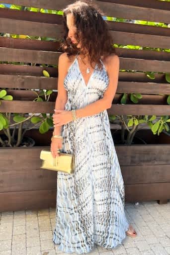 Grey Mare Long Handkerchief Dress – Oceans Allure