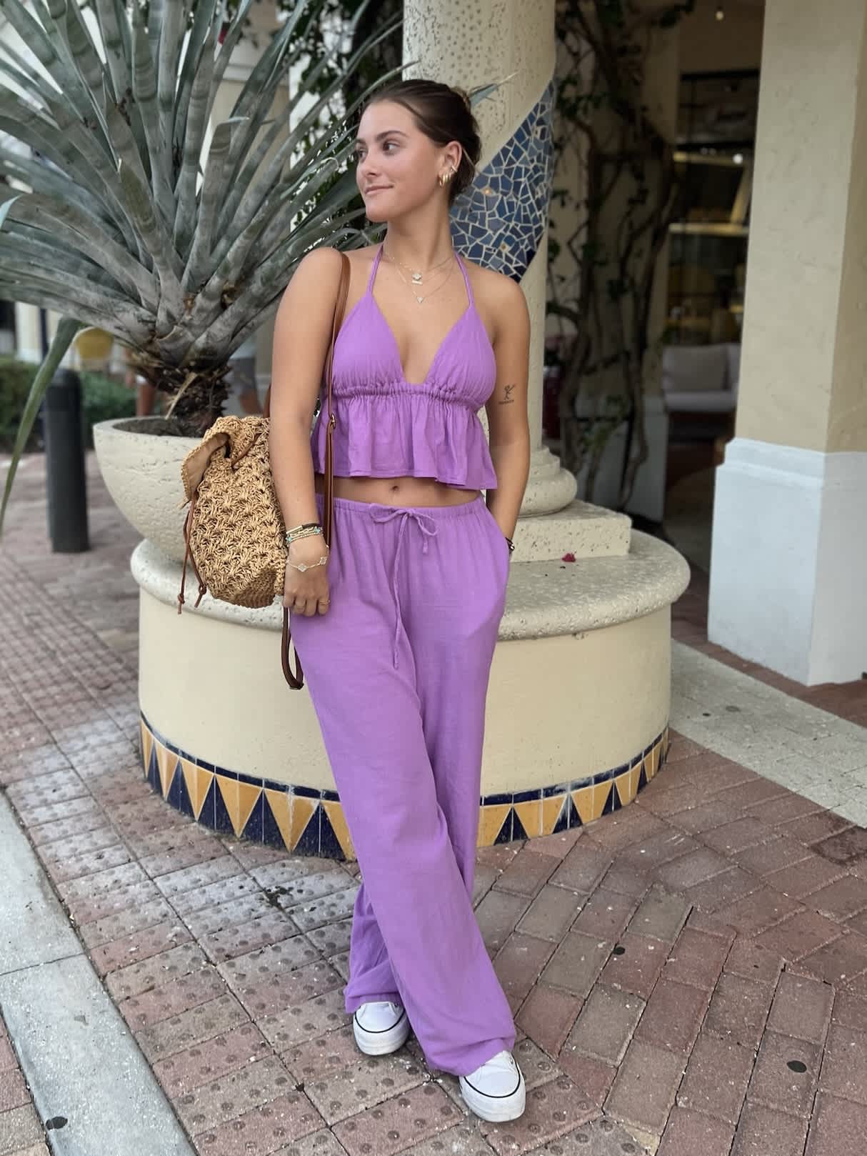 Lavender Olivia Halter Top – Oceans Allure