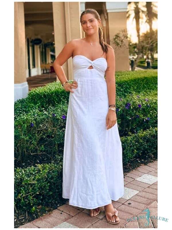 Catalaya White Dress – Oceans Allure