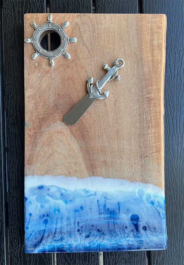 Ship Wheel Resin Board – Oceans Allure